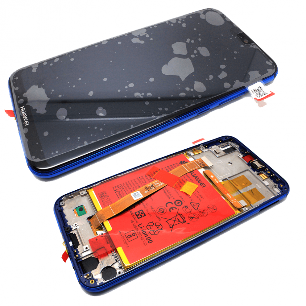 Genuine Huawei P20 Lite Blue LCD Screen Assembly & Battery